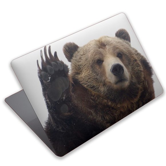 Handmade | Accessories | Cute Brown Bear Animal Case For Apple Macbook ...
